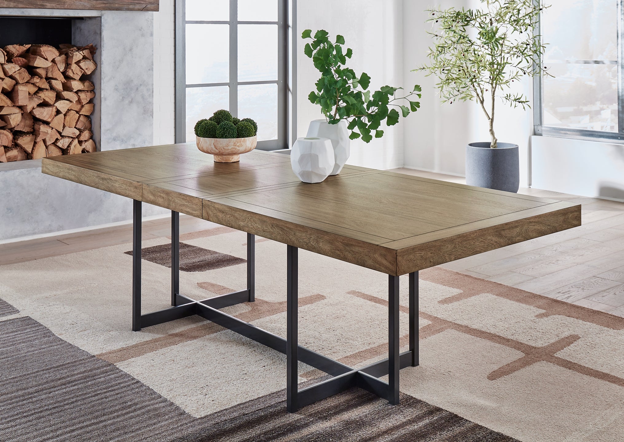 Tomtyn RECT Dining Room EXT Table – Warehouse Furniture